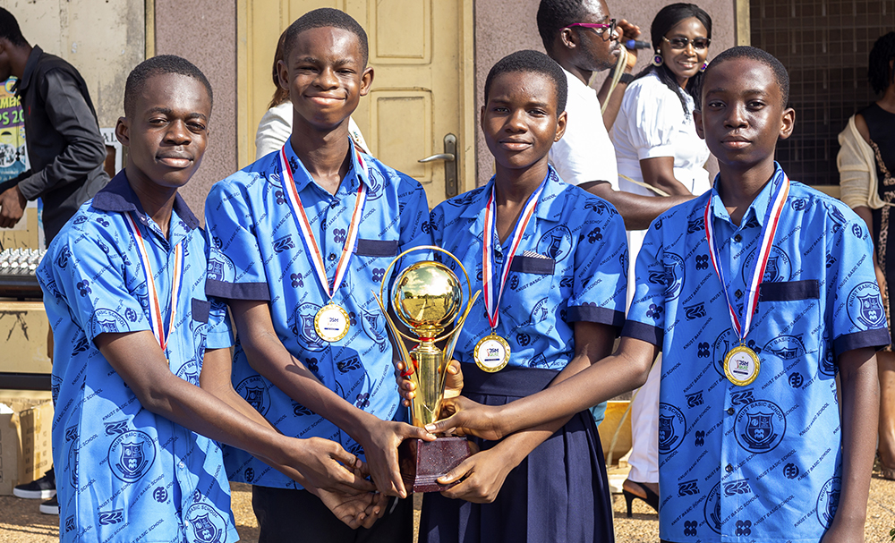 KNUST Basic School Wins the 4th Edition of the JSMQ | Kwame Nkrumah University of Science and ...